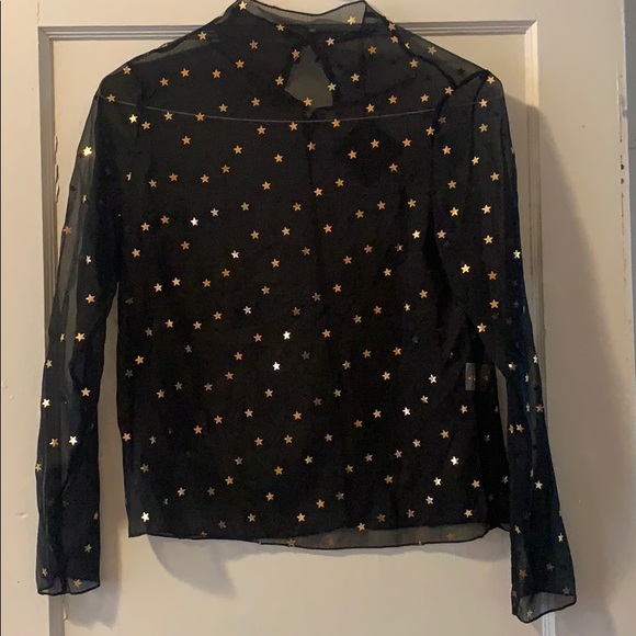 Zaful | Tops | See Through Star Shirt | Poshmark